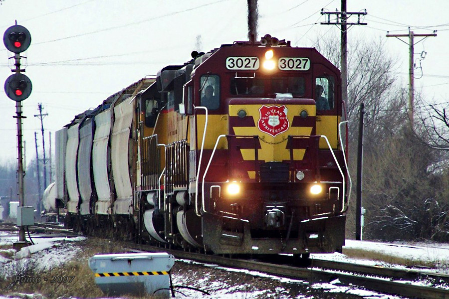 Northbound UP Local Train